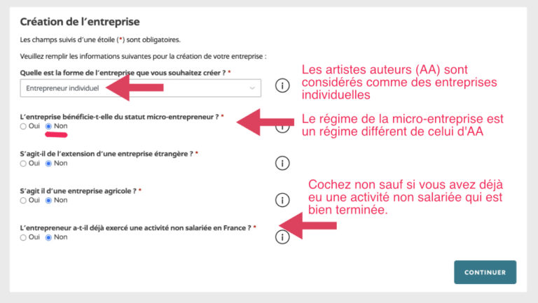 Comment créer votre activité d'artiste auteur sur le guichet unique de l'INPI ? - Le Guide de l ...